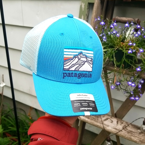 Patagonia | Accessories | Nwt Patagonia Lo Pro Trucker Mesh Snap Back ...